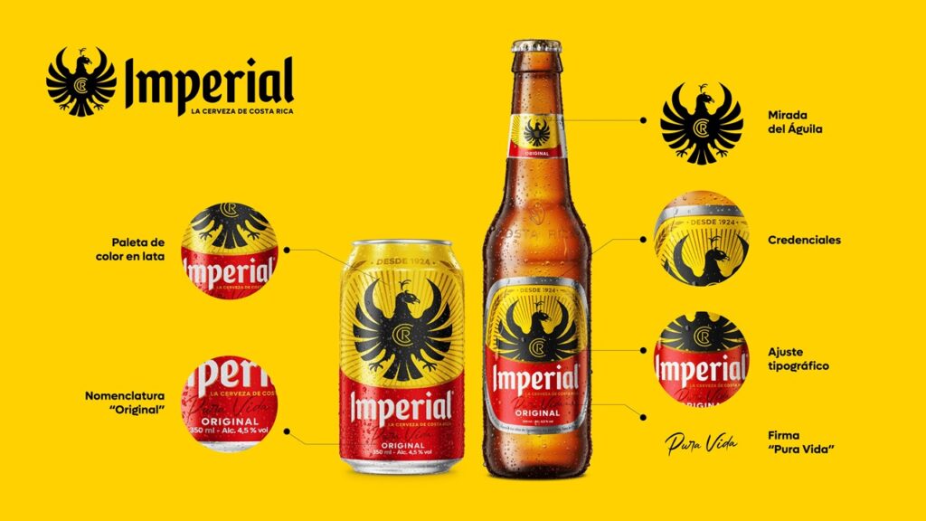 Cerveza Imperial presenta cambio de imagen con la mirada hacia el ...