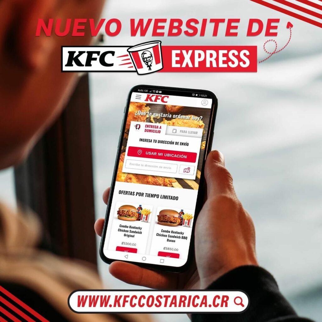 KFC lanza su nuevo sitio de compra para facilitar la experiencia de sus ...